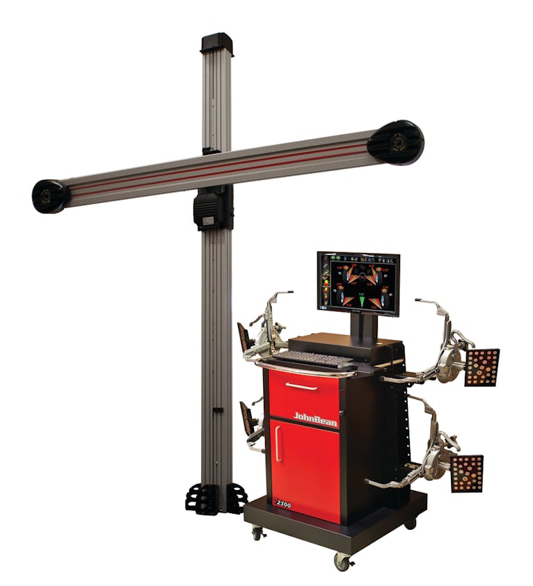 John Bean V2300 Imaging Wheel Alignment System | Fleet Maintenance