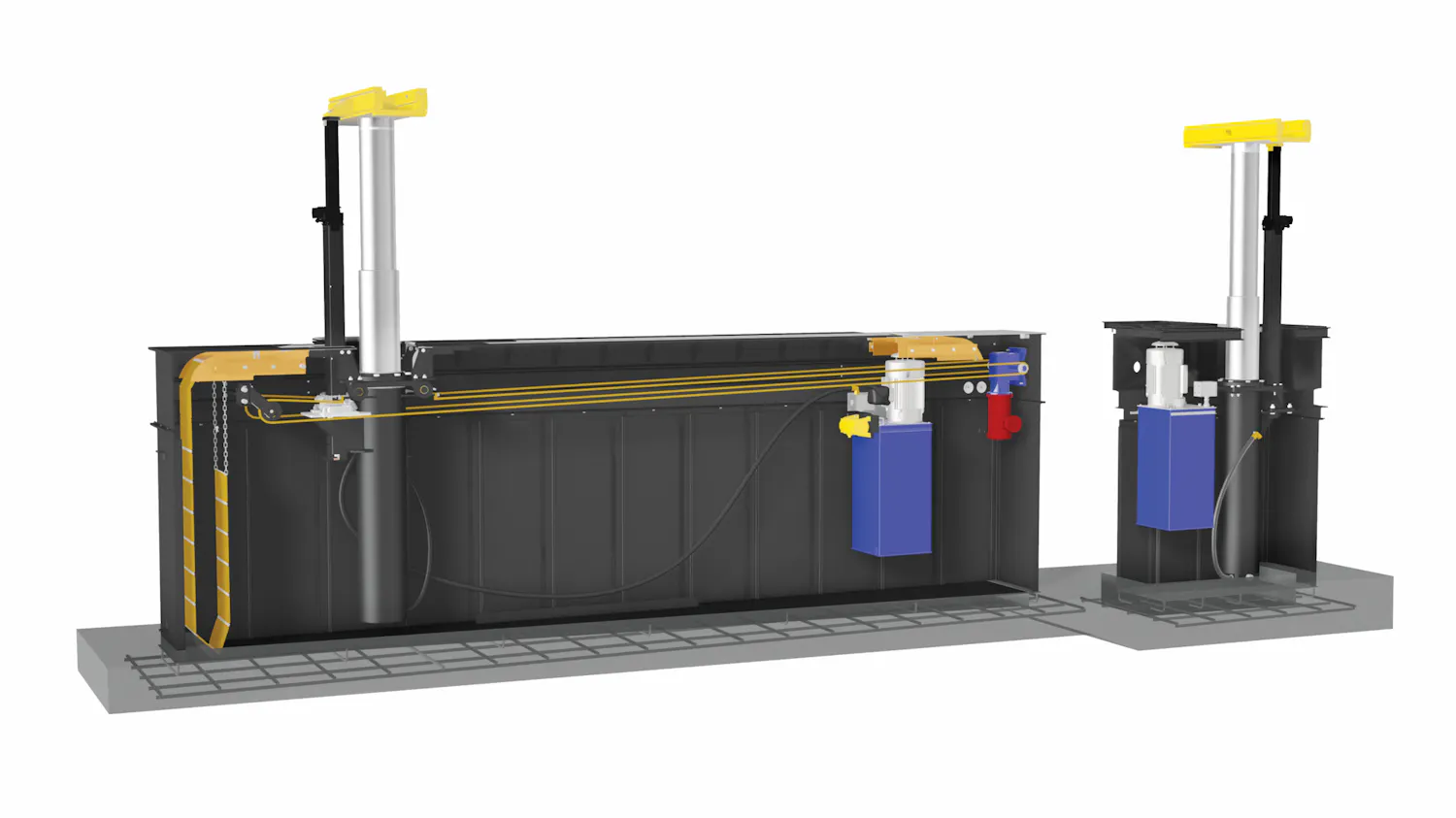 MOD35 Modular Heavy-Duty Inground Lift | Fleet Maintenance