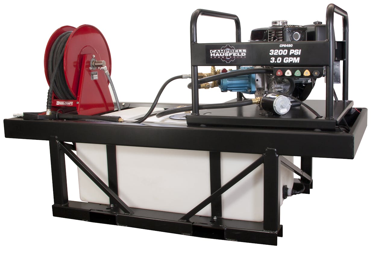 Truck-mounted Pressure Washer Rig, No. CP6490 | Fleet Maintenance