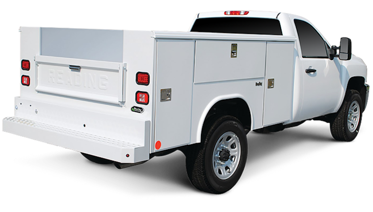 Classic II aluminum service body From: Reading Truck Body LLC | Fleet ...