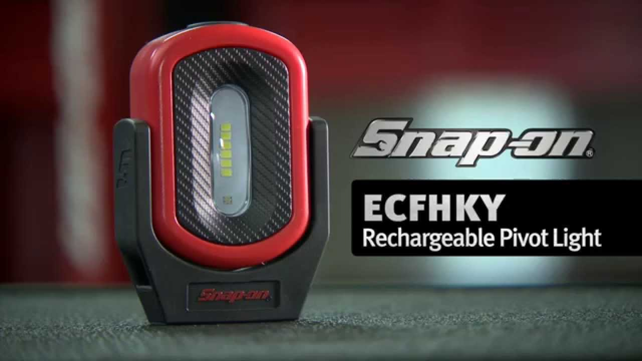 Snap-on Rechargeable Pivot Light, No. ECFHKY, Video | Fleet Maintenance
