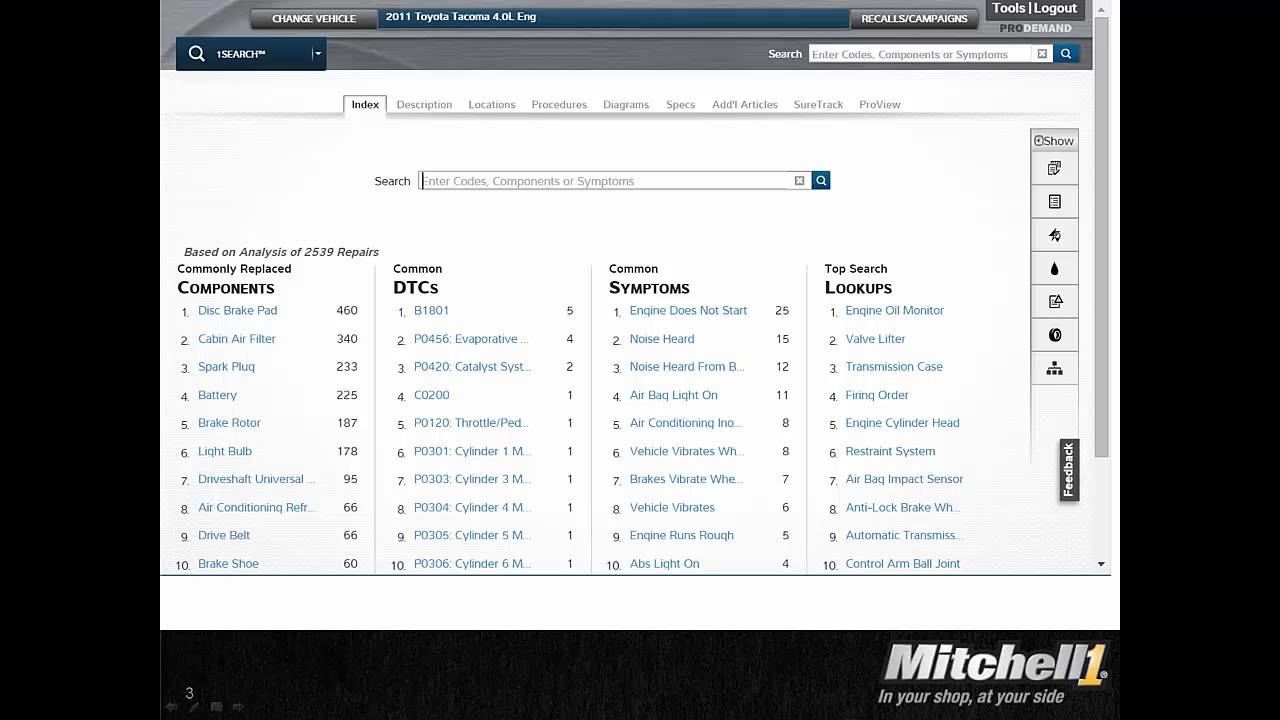 Mitchell1 ProDemand Top 10 Repair Lists Video | Fleet Maintenance