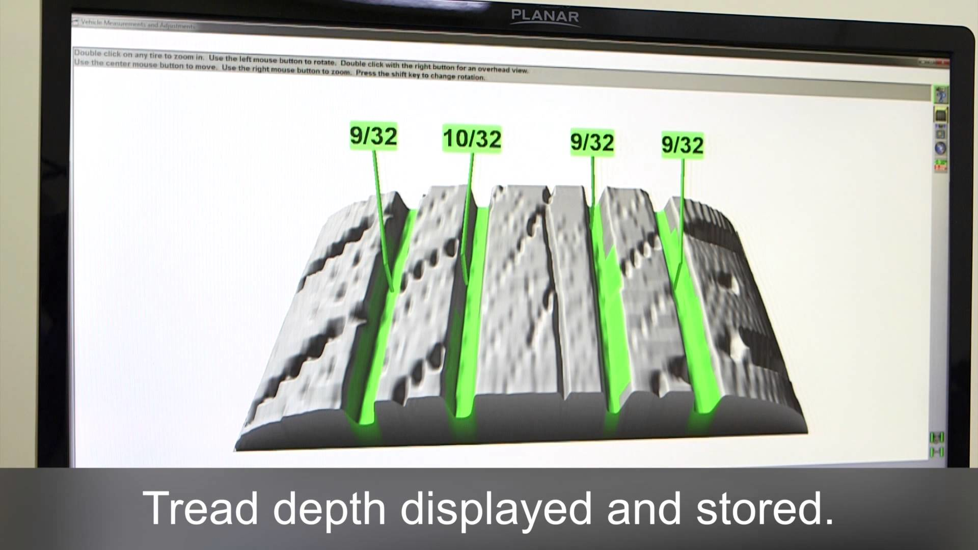 Hunter Quick Tread Drive Over Tread Depth System Video | Fleet Maintenance