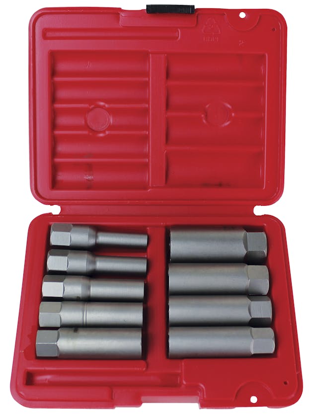 9 Piece Deep Well Bolt Extractor Set, No. VG3099001 | Fleet Maintenance