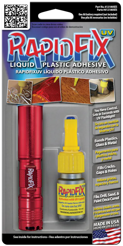 RapidFix UV liquid plastic adhesive | Fleet Maintenance