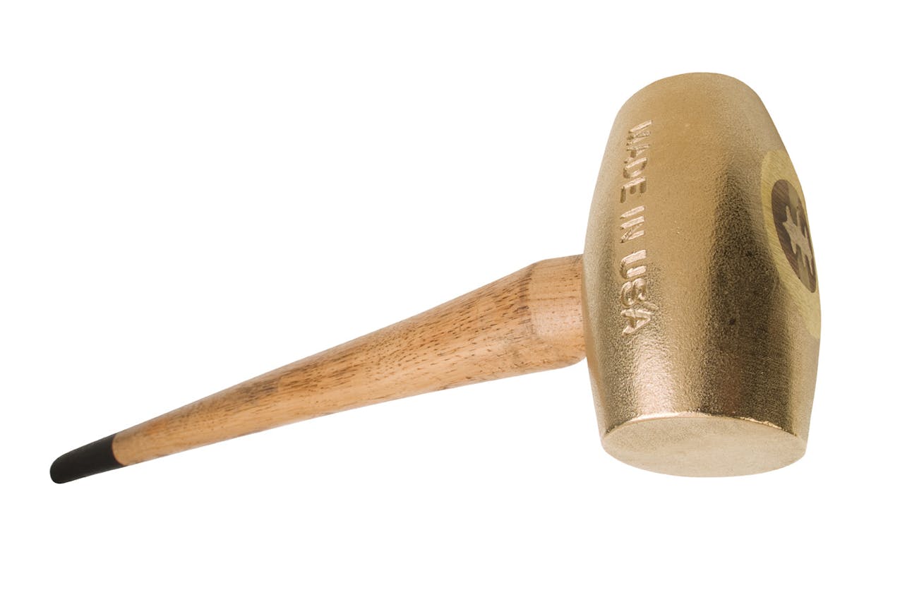8-lb Brass Hammer, Nos. ABC8BW and ABC8BF | Fleet Maintenance
