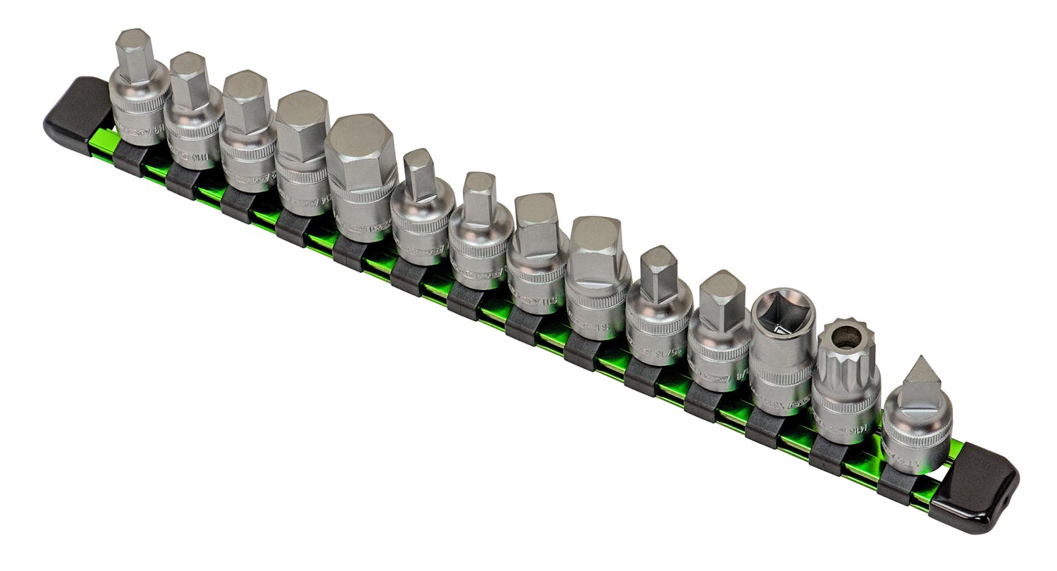 14-pc Drain Plug Socket Set, No. 25374 | Fleet Maintenance