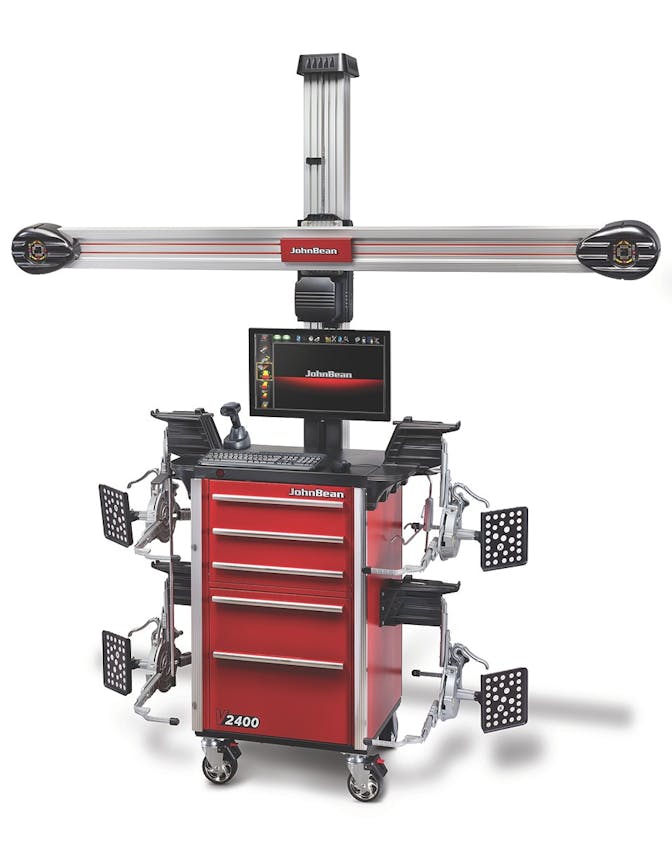 John Bean Wheel Alignment System, No. V2400 | Fleet Maintenance
