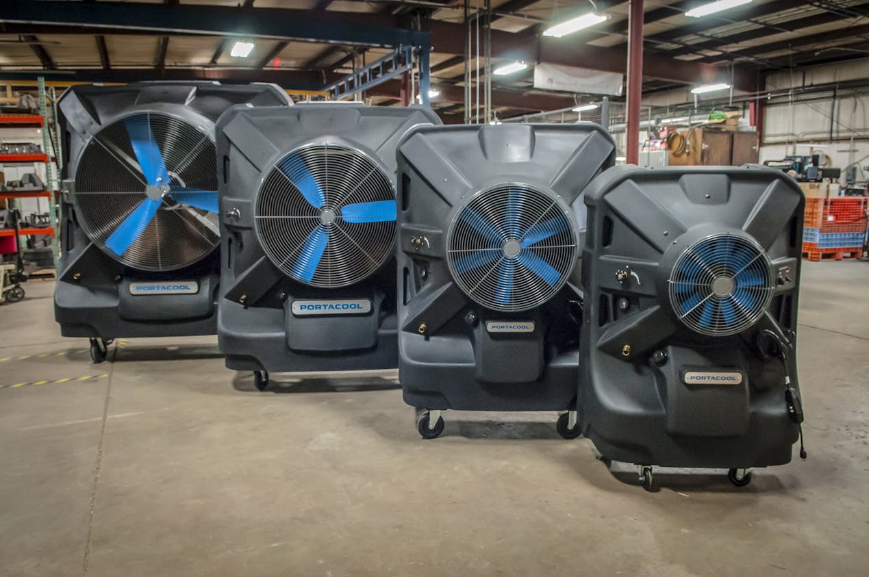 Jetstream Series of portable evaporative coolers | Fleet Maintenance