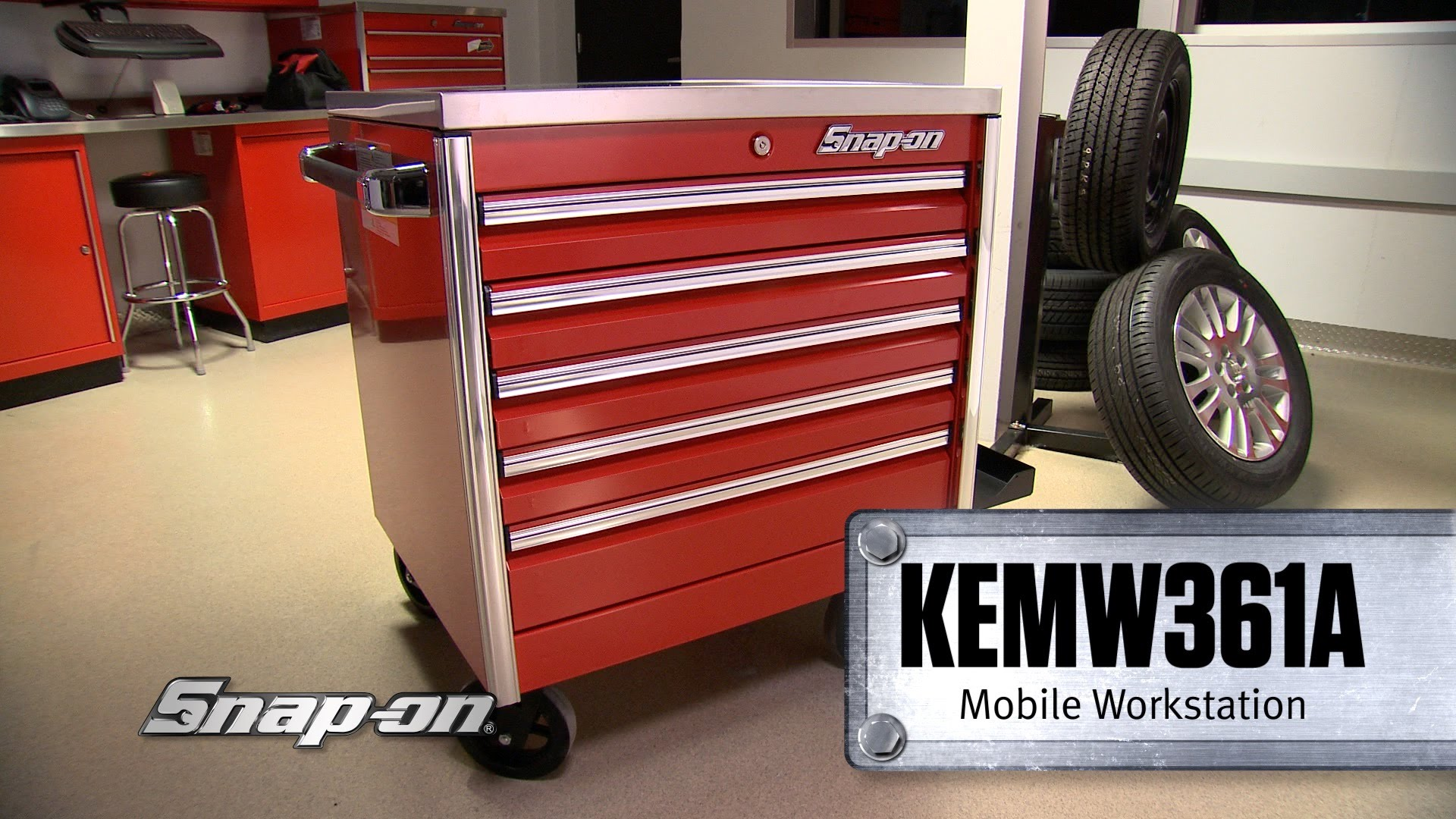 VIDEO: Snap-on KEMW361A Mobile Workstation | Fleet Maintenance