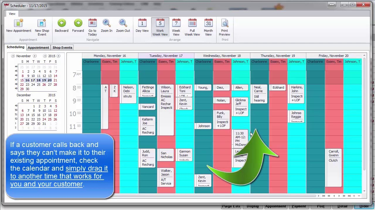 VIDEO: Mitchell 1 Manager SE 7.0 Scheduler Tour | Fleet Maintenance
