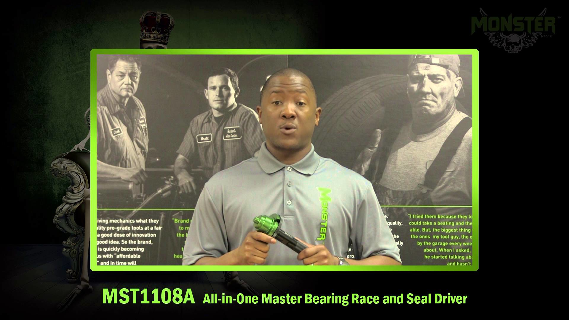 VIDEO: Monster All-in-One Master Bearing Race and Seal Driver | Fleet ...