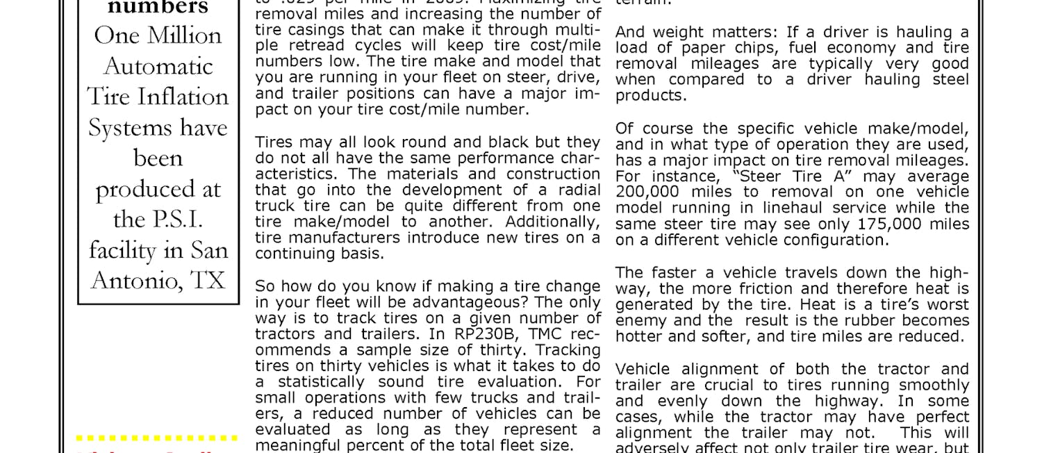 Commercial Fleet Tire Digest Designing A Good Tire Evaluation Fleet commercial-fleet-tire-digest-designing-a-good-tire-evaluation-fleet