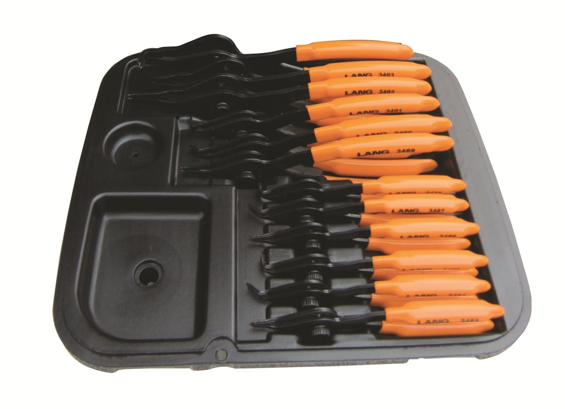 12-pc Fixed Tip, Combination Internal/External Pliers Set, No. 3495 ...