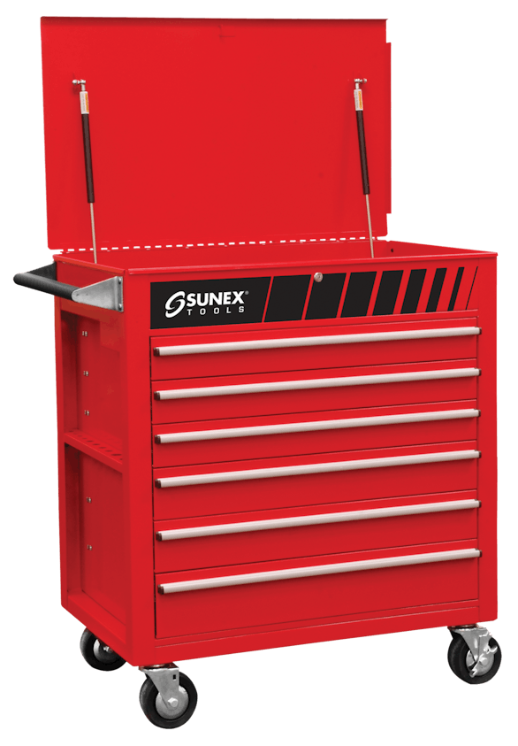 Professional Full Drawer Service Cart, No. 8057 | Fleet Maintenance