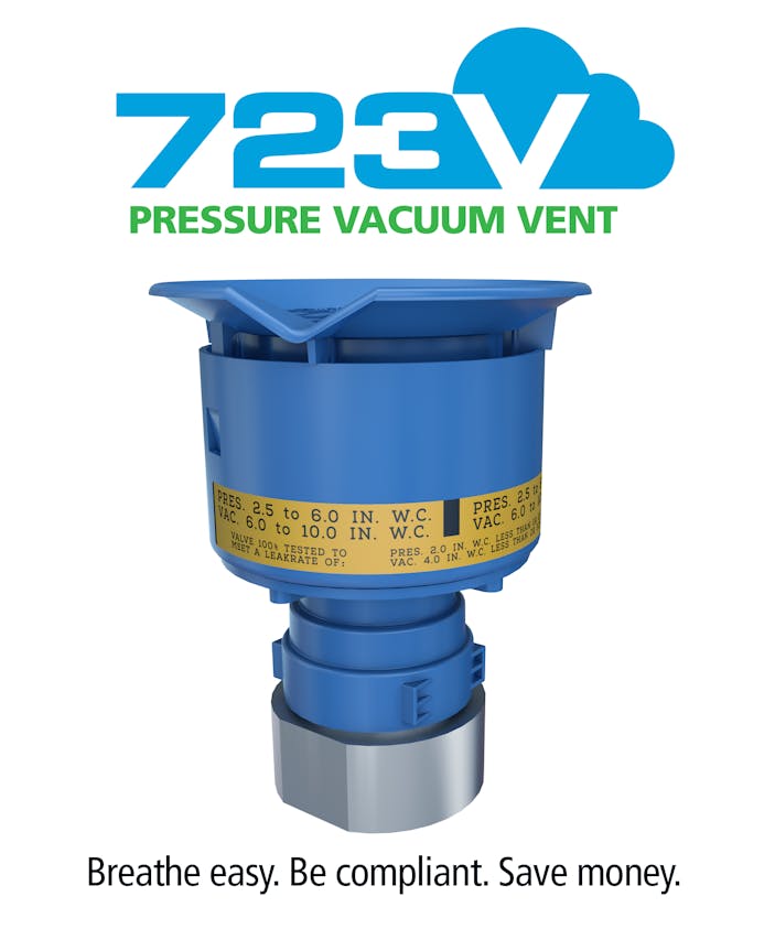 Pressure Vacuum Vent, No. 723V | Fleet Maintenance