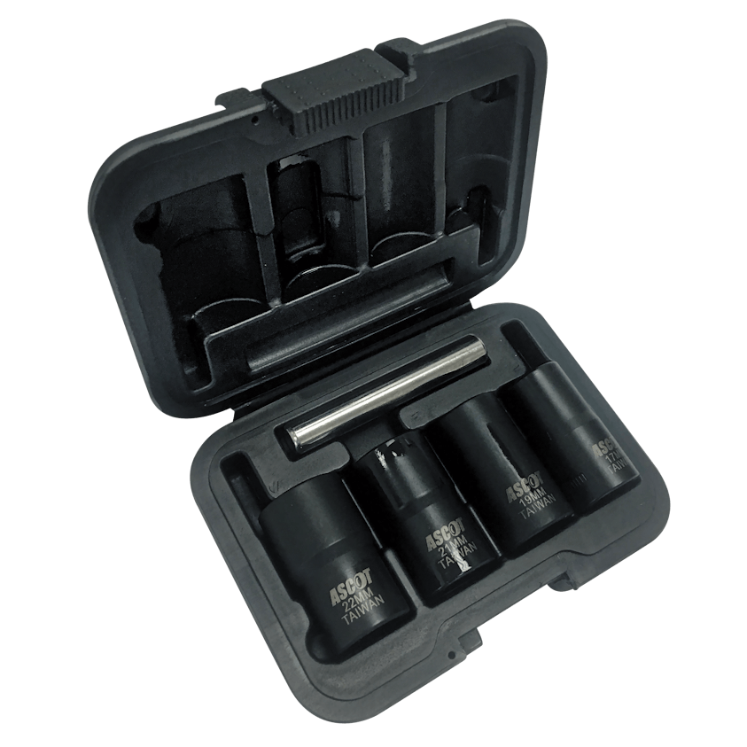 5 Pc 1 2 Drive Twist Socket Set Fleet Maintenance
