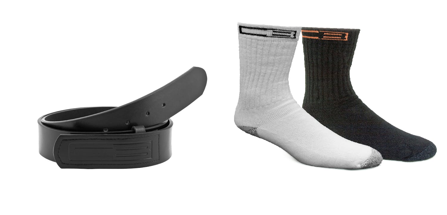 Scratchless Mechanic's Belt and Cotton Crew Socks | Fleet Maintenance