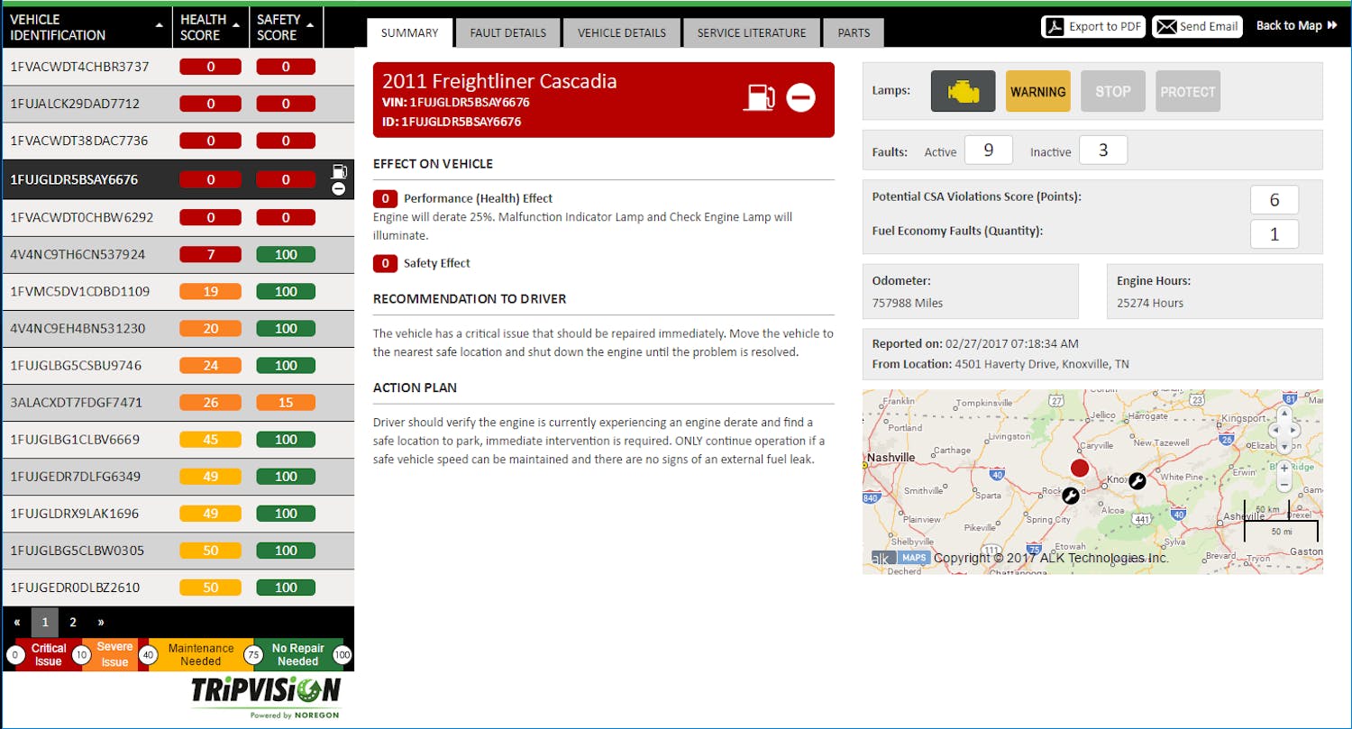 TripVision | Fleet Maintenance