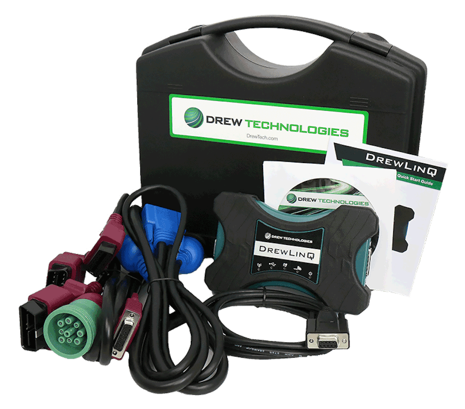 DrewLinQ Heavy-Duty and Commercial Diagnostic Tool | Fleet Maintenance