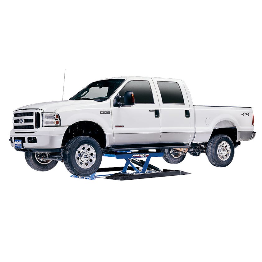 10,000 lbs 10000TL Low Rise Lift | Fleet Maintenance