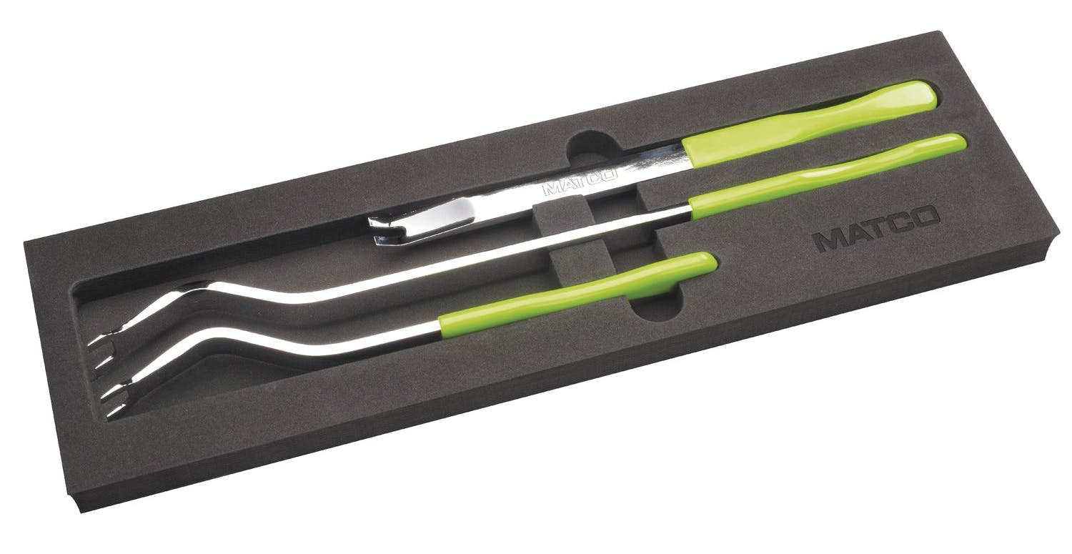 3-pc Extra Long Clip Lifter Set, No. CLL003 | Fleet Maintenance