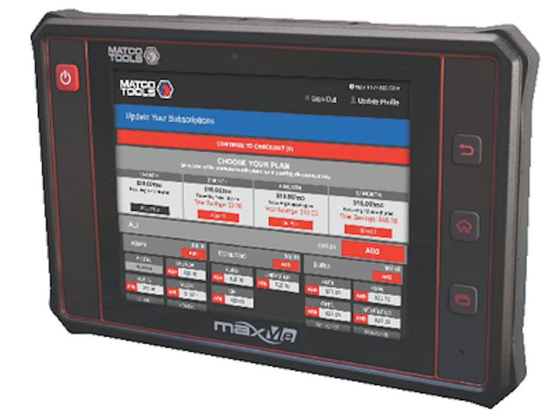 MDMAXMEA MaxMe tablet scan tool | Fleet Maintenance