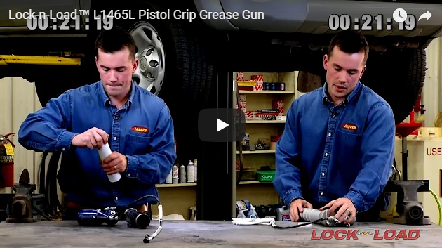 VIDEO: Legacy Manufacturing Lock-N-Load L1465L Pistol Grip Grease Gun ...