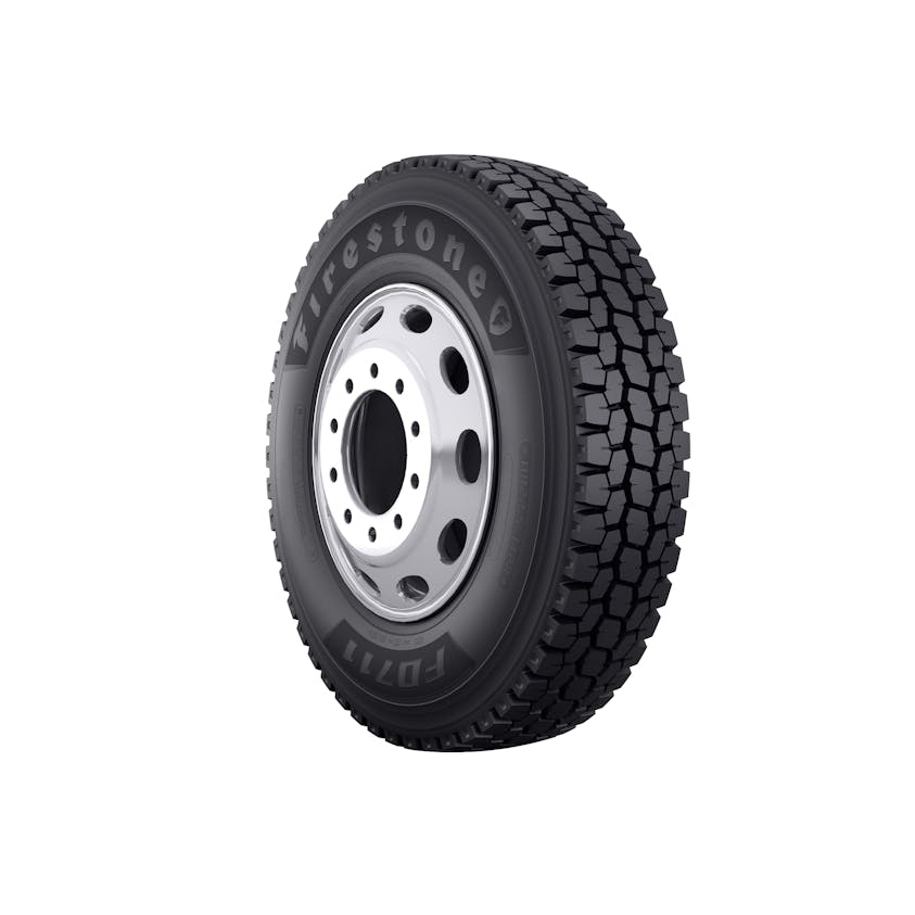 Firestone FD711 drive tire | Fleet Maintenance