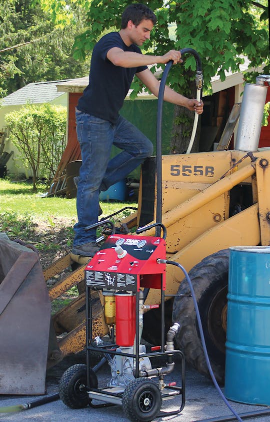 Pneumatic Fuel Tank Sweeper, No. 9046F | Fleet Maintenance