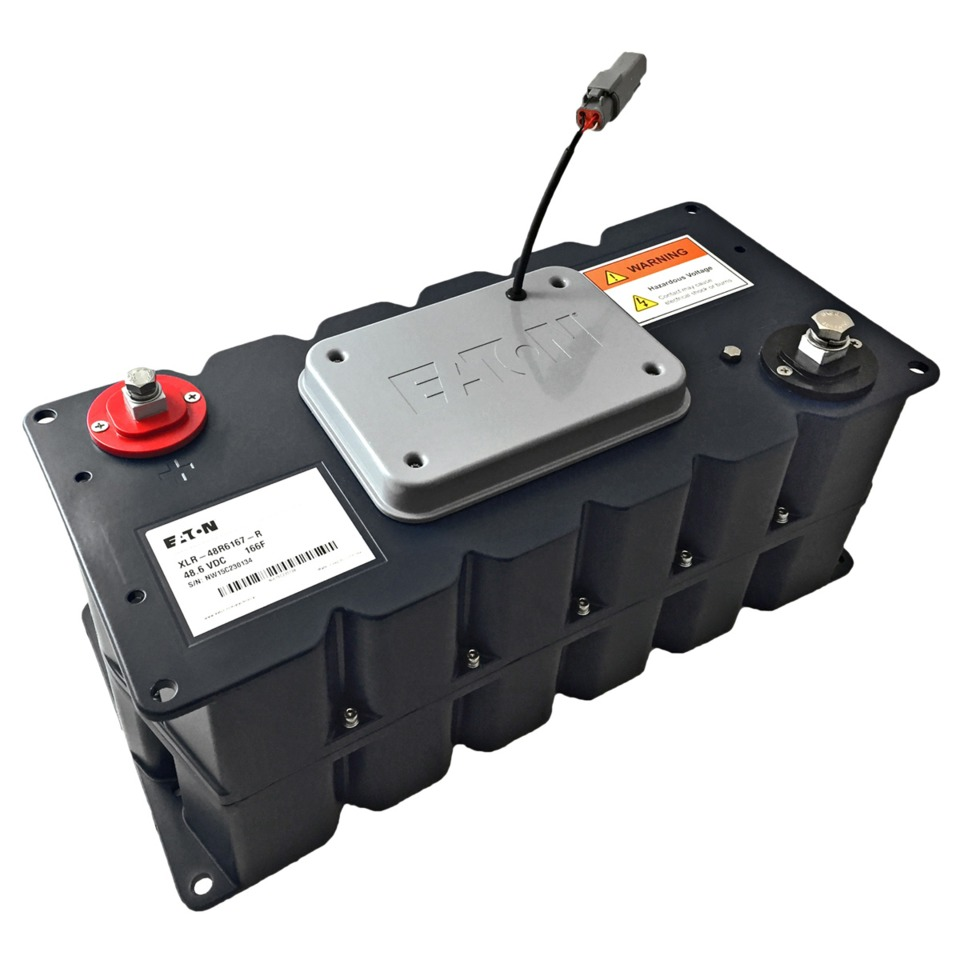 Eaton supercapacitors designed to extend battery life in electrified ...