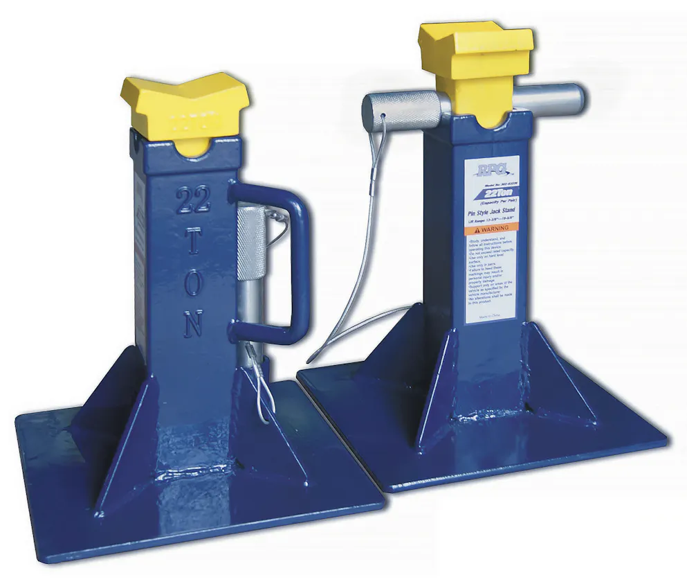 22-Ton Jack Stands | Fleet Maintenance