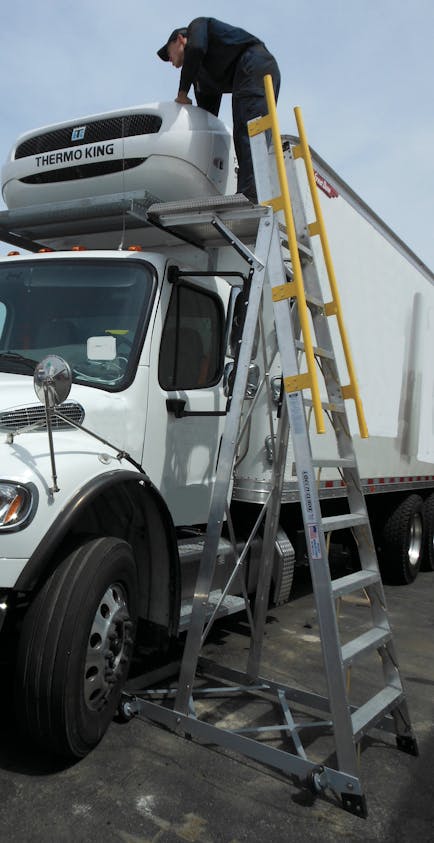 REEFER Ergonomic Safety Ladder | Fleet Maintenance