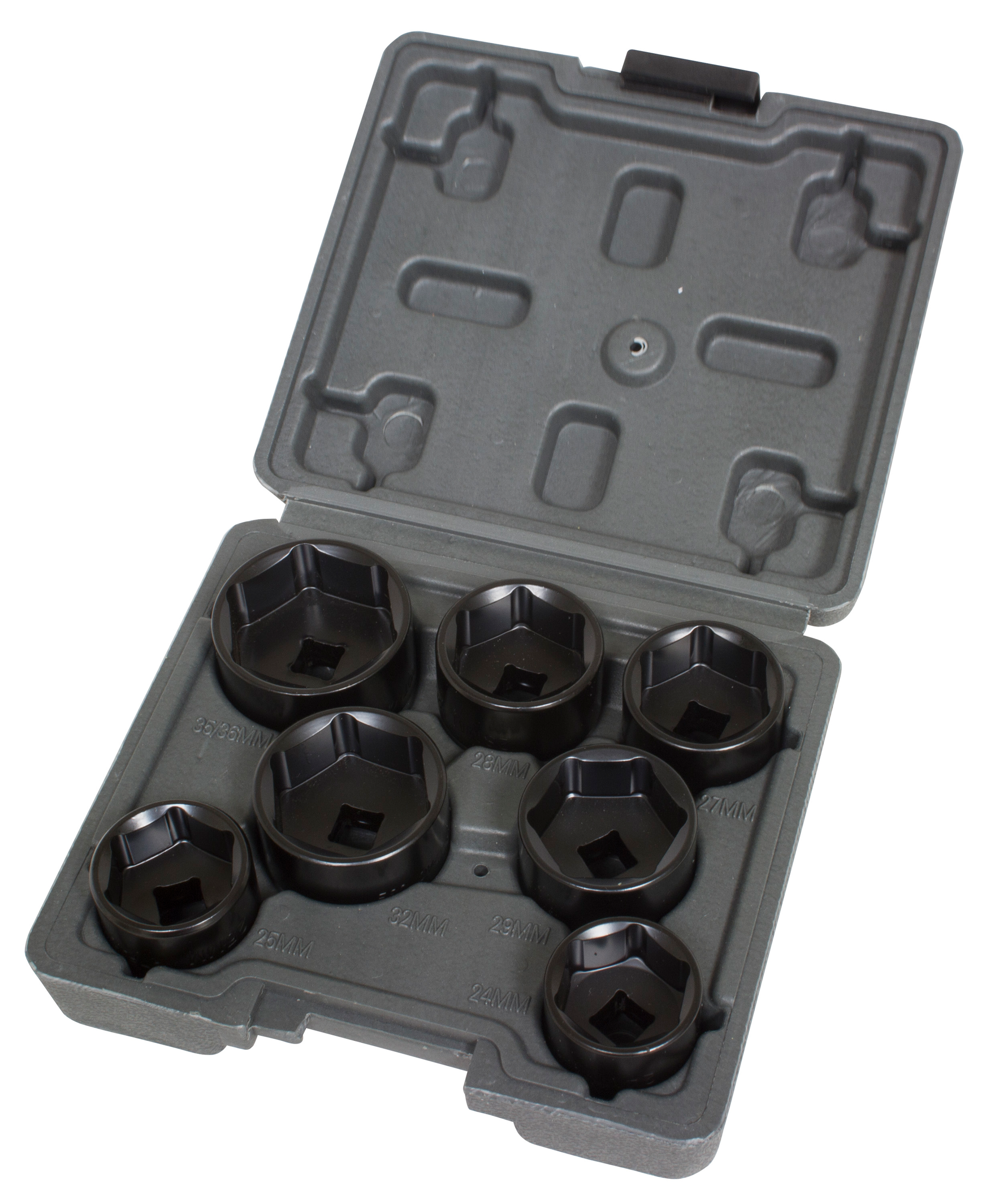 7-pc Low Profile Filter Socket Set, No. 13270 | Fleet Maintenance
