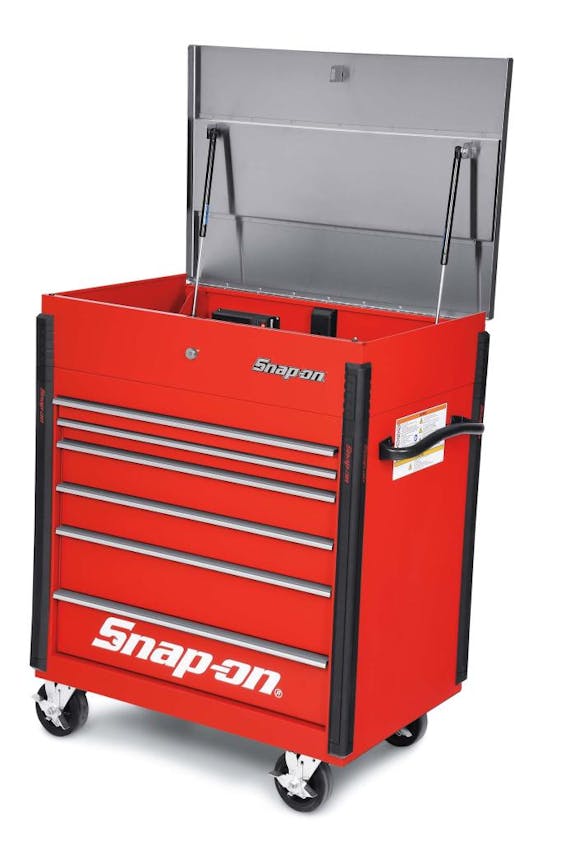 36" 6-Drawer Heavy Duty Shop Cart | Fleet Maintenance