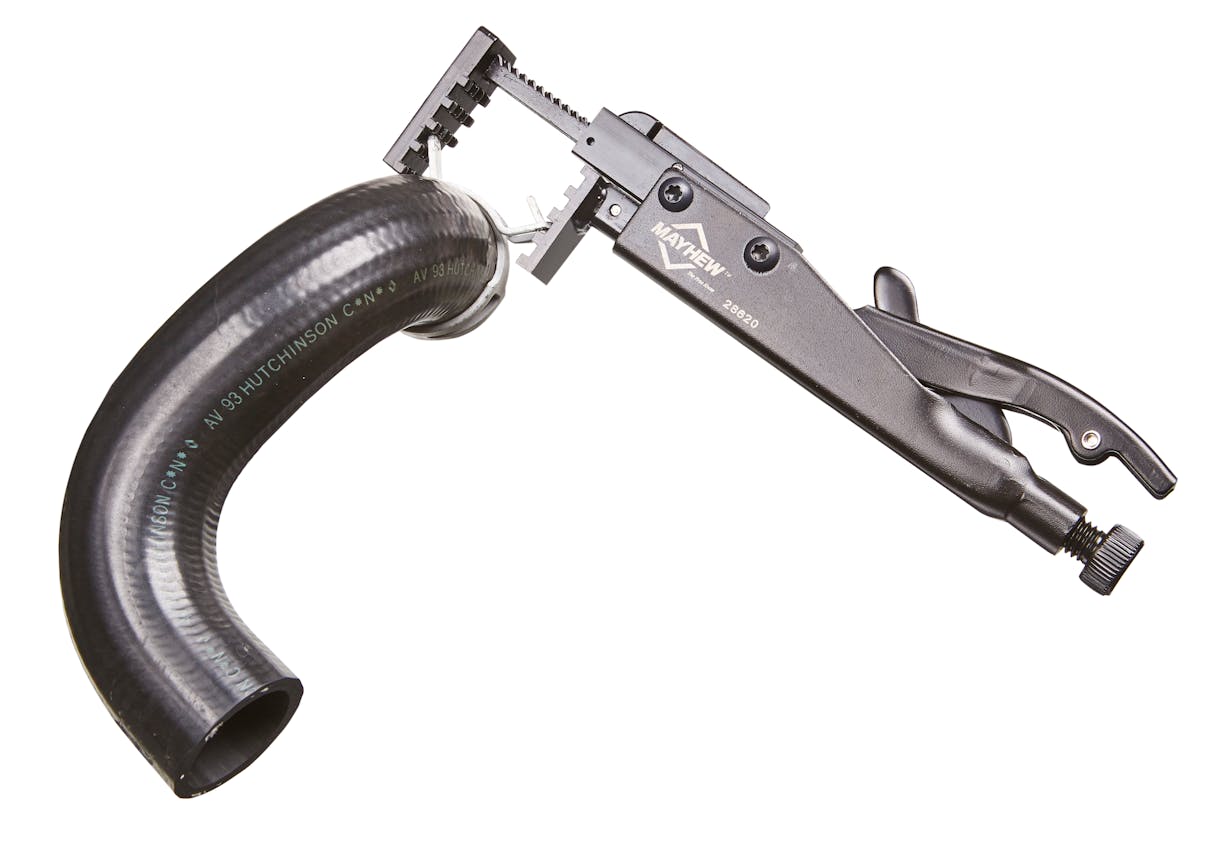 90-Degree Locking Hose Clamp Pliers | Fleet Maintenance