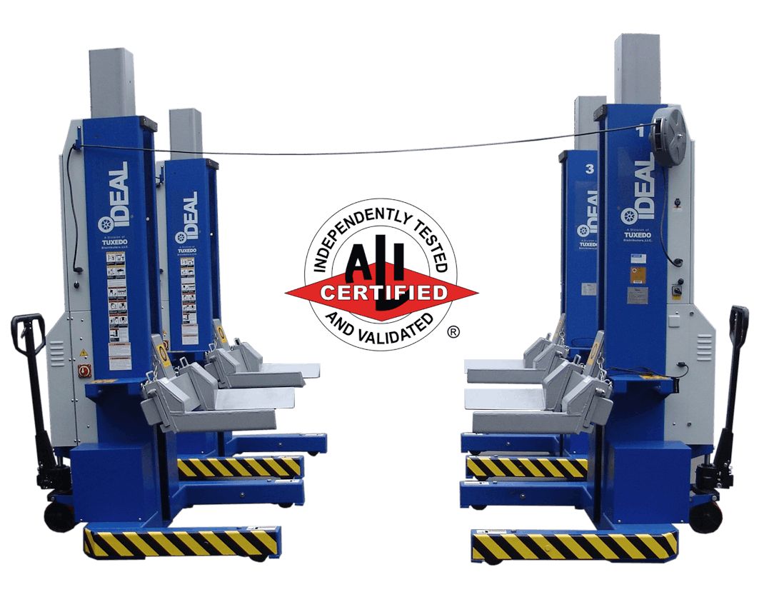 iDEAL MSC-18K-X Mobile Column Lifts | Fleet Maintenance