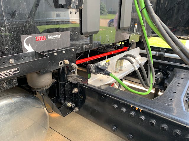 Testing out the new Link semi-active cab suspension | Fleet Maintenance