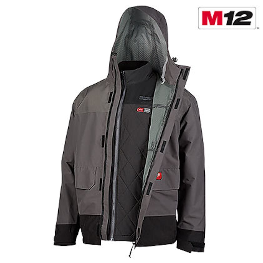 M12 Heated Axis Layering System with Hydrobreak Rain Shell | Fleet ...