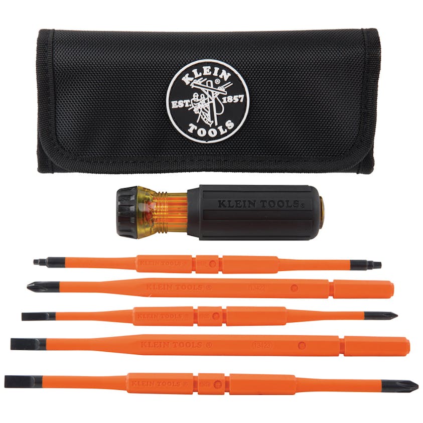 8-in-1 Interchangeable Insulated Screwdriver Set, No. 32288 | Fleet ...