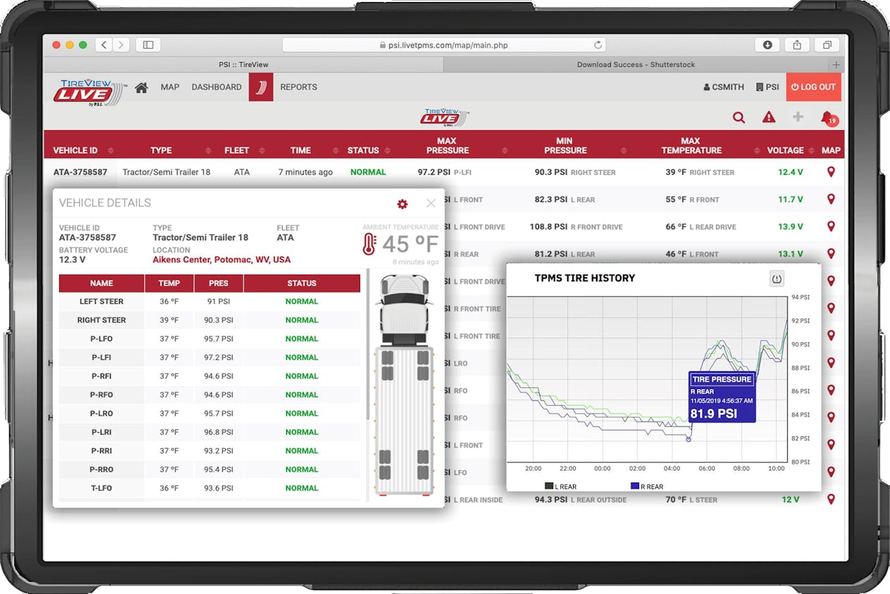 TireView LIVE | Fleet Maintenance
