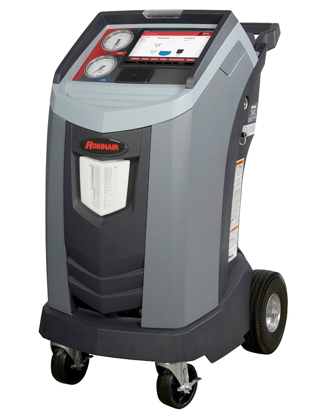 Connected R-134yf ACS Machine, No. AC1234-9 | Fleet Maintenance