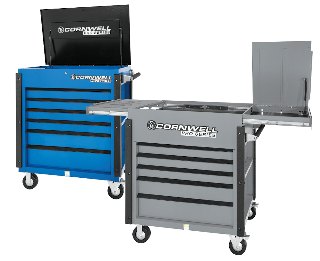 Pro Series 5-drawer Sliding Top Cart and 6-drawer Flip Top Cart | Fleet ...