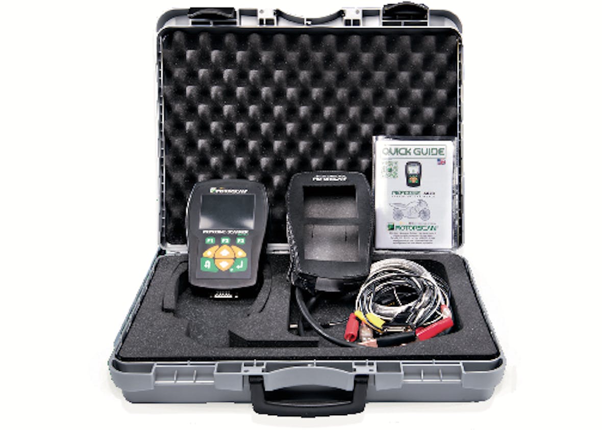 Motorscan MemoBike 6050 Diagnostic Scan Tool Kit, No. MS6050R17 | Fleet ...