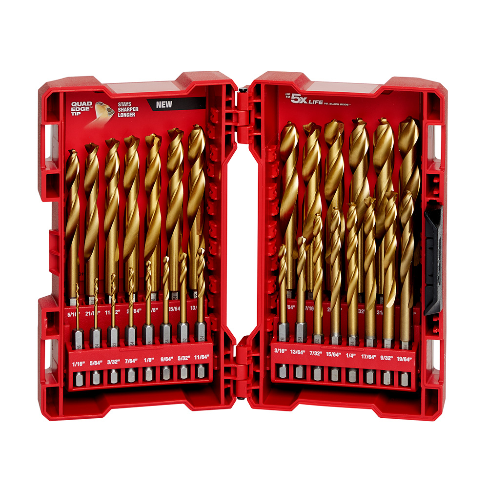 SHOCKWAVE Red Helix Titanium Drill Bits | Fleet Maintenance