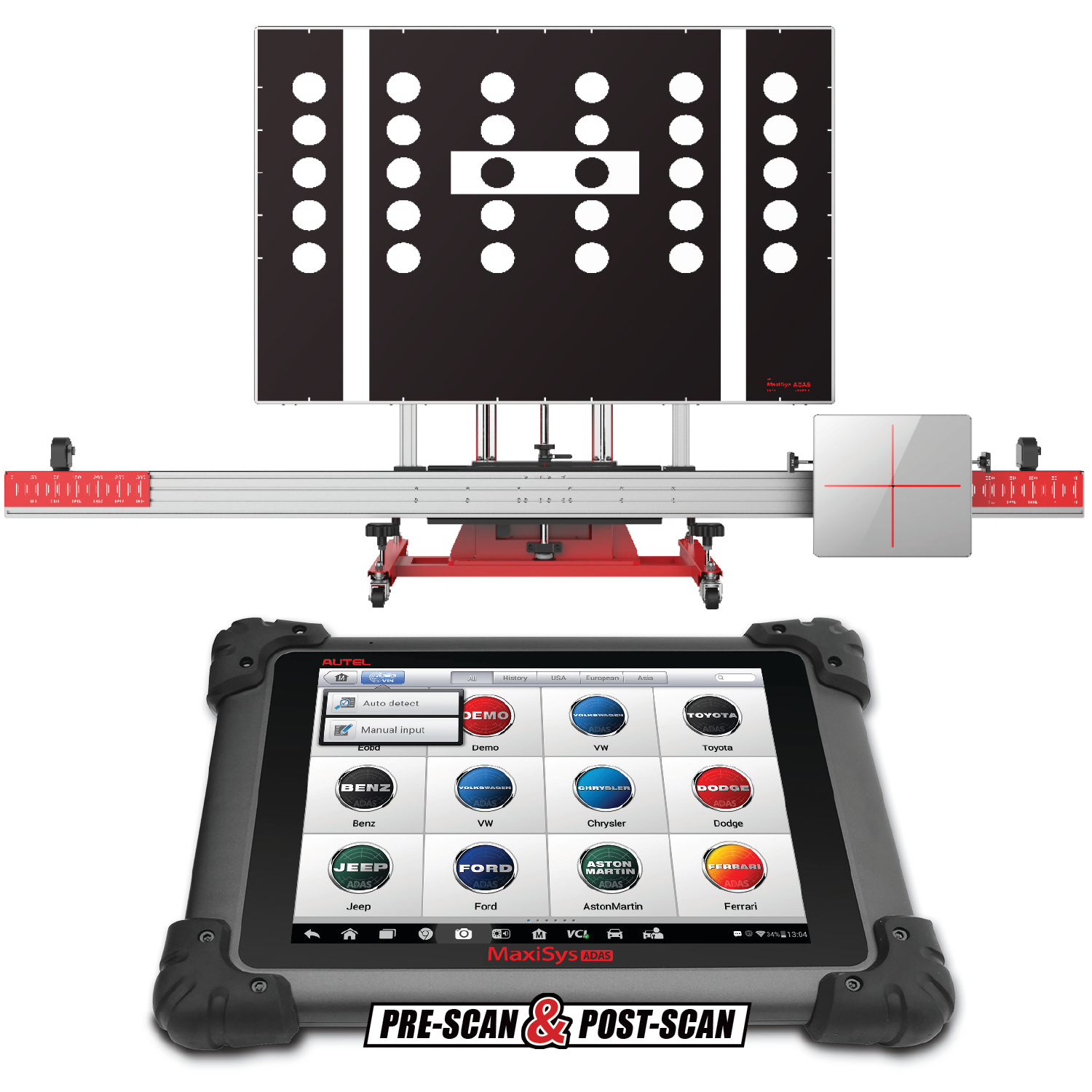 Tool Review: Autel MaxiSYS ADAS Calibration Tool Package | Fleet ...