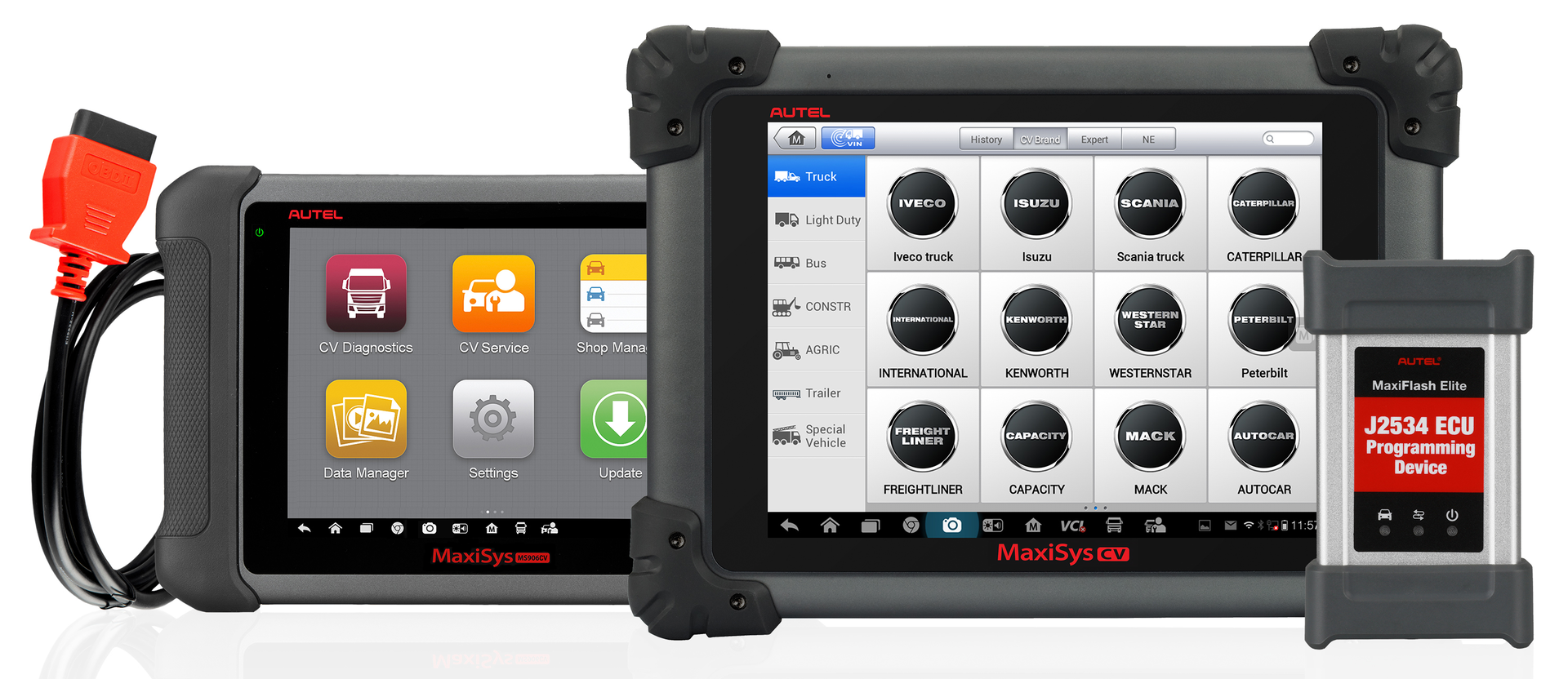 MaxiSYS MS908CV and MS906CV | Fleet Maintenance