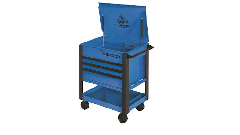3 Drawer Flip Top Cart, No. CTBF353KB From: Cornwell Quality Tools ...