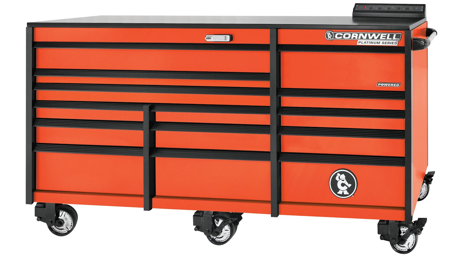 PLATINUM 84” 14-Drawer Triple Bank Cabinet | Fleet Maintenance