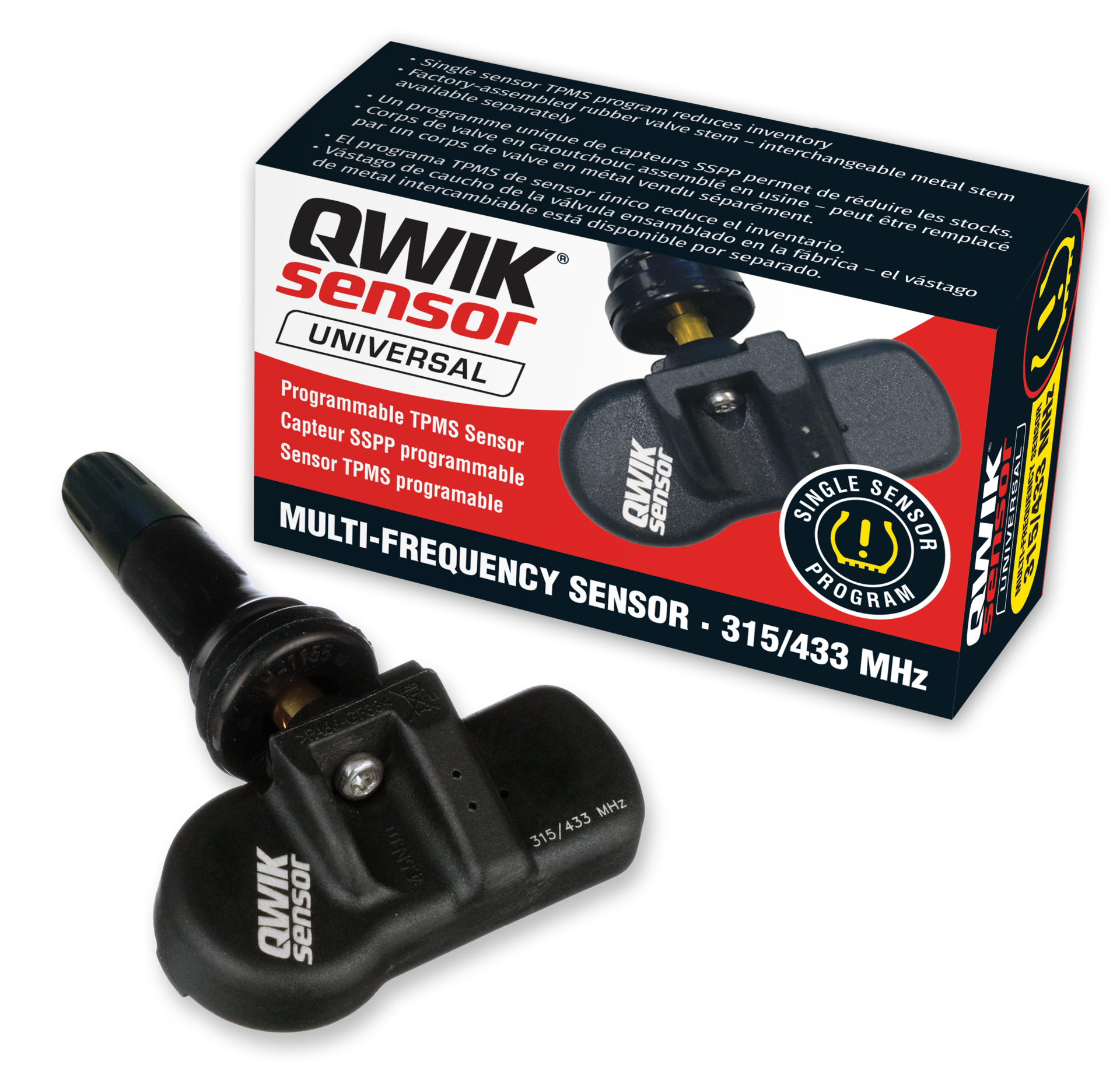 QWIK-SENSOR Multi-Frequency TPMS Sensor | Fleet Maintenance